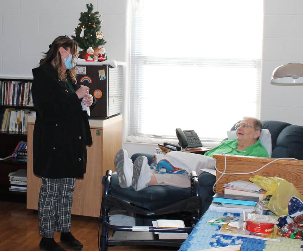 Diocesan staff brings carols and joy to the Ursuline Sisters | The ...